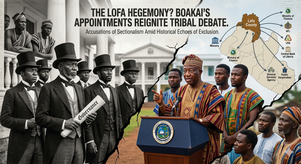 The Lofa Hegemony? Boakai Administration Faces Mounting Criticism over ...